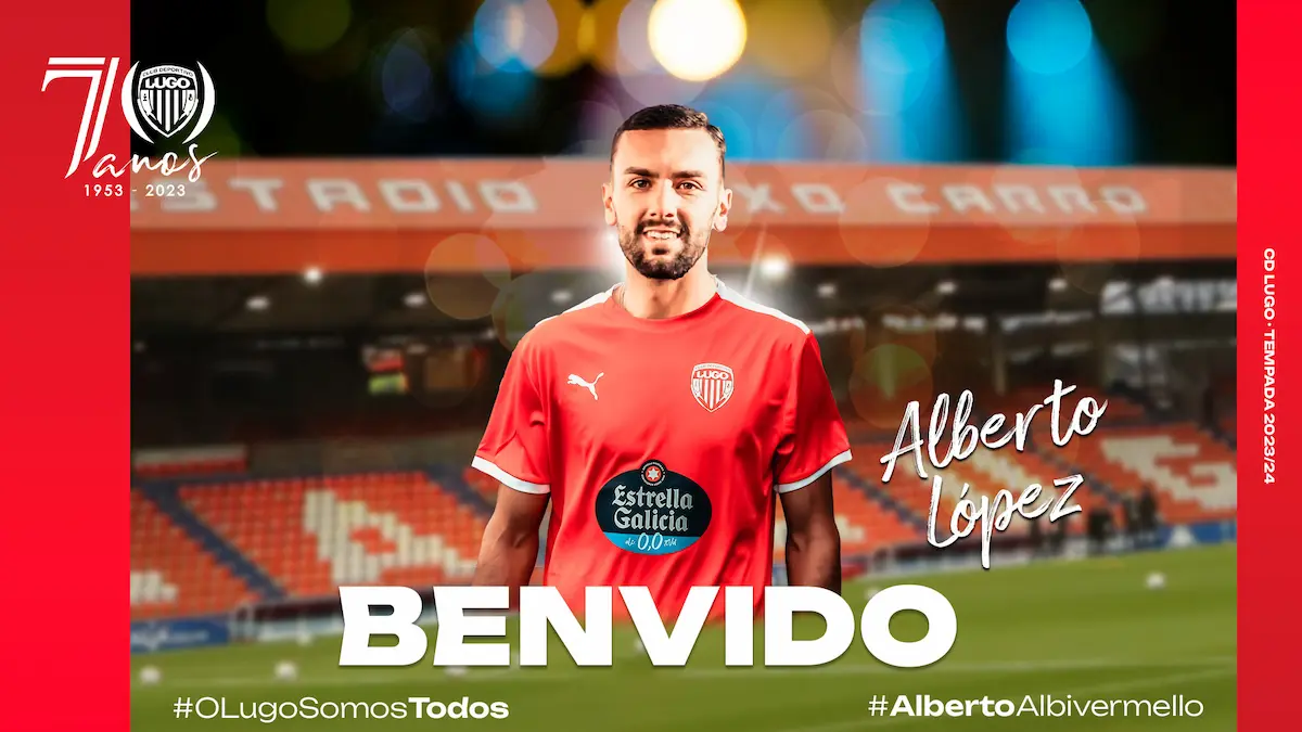 Alberto López refuerza el lateral izquierdo del CD Lugo - 21NOTICIAS