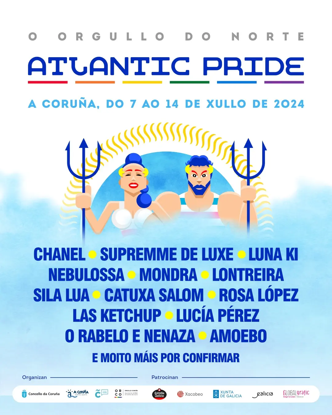 O Atlantic Pride confirma novos nomes neste 2024 - 21NOTICIAS