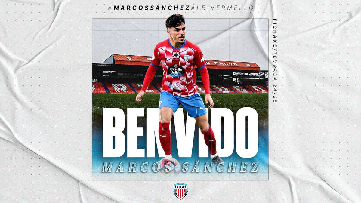 El lateral Marcos Sánchez se convierte en el octavo fichaje del CD Lugo ...