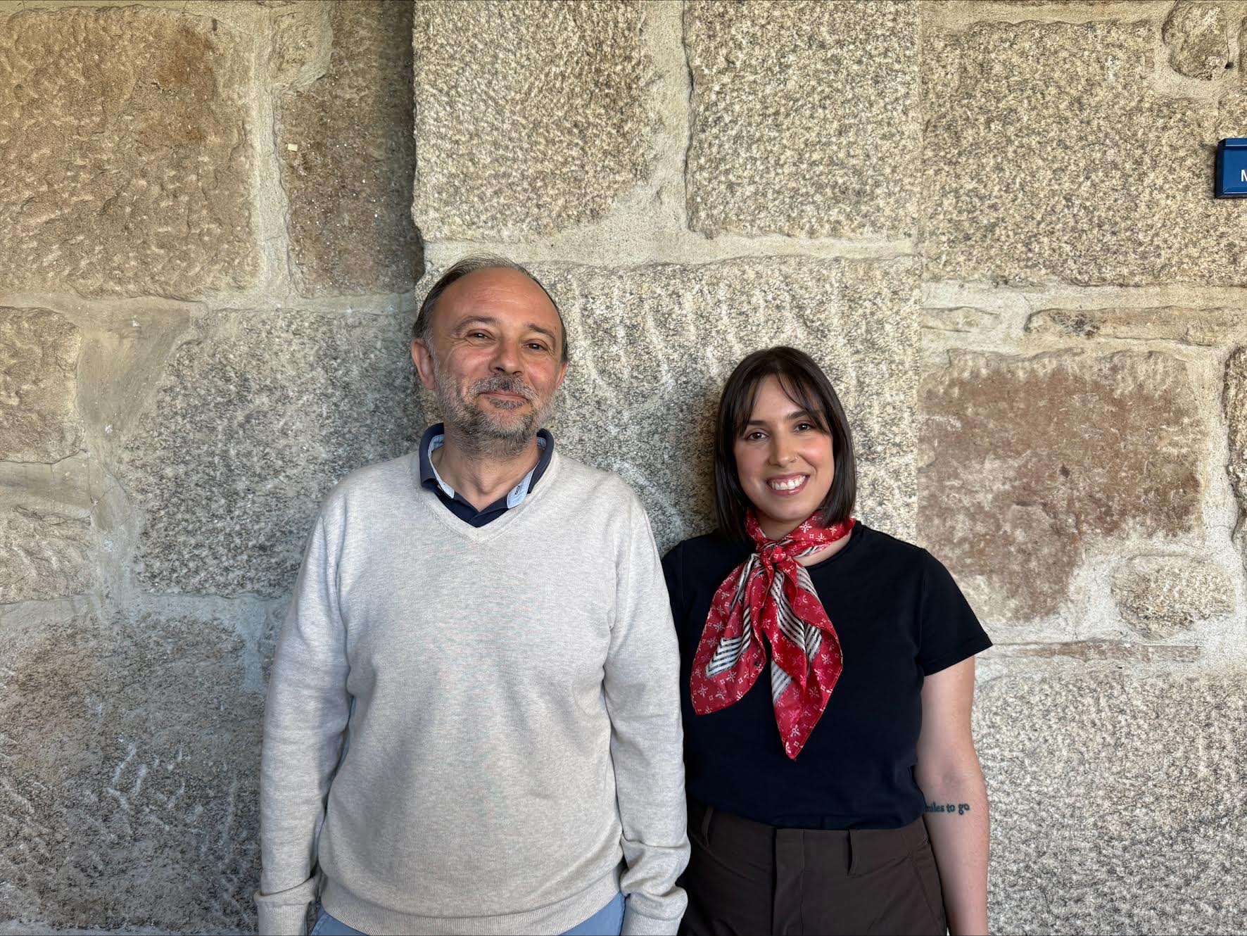 Los investigadores del IDIS Alberto Ruano Raviña y Cristina Candal ...
